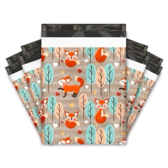 Office | Fox Poly Mailers 1x13 Pack Of 25 Price Is Firm | Poshmark